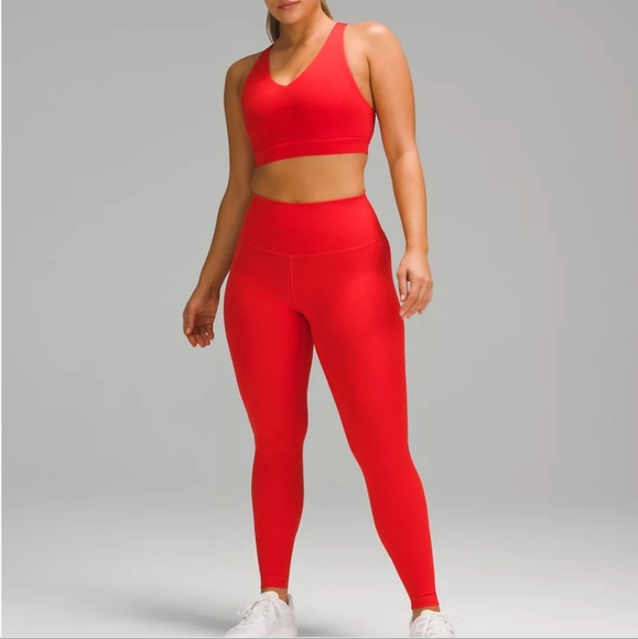 Pants & Jumpsuits | Lululemon Wunder Train Contour Fit Highrise Tight ...